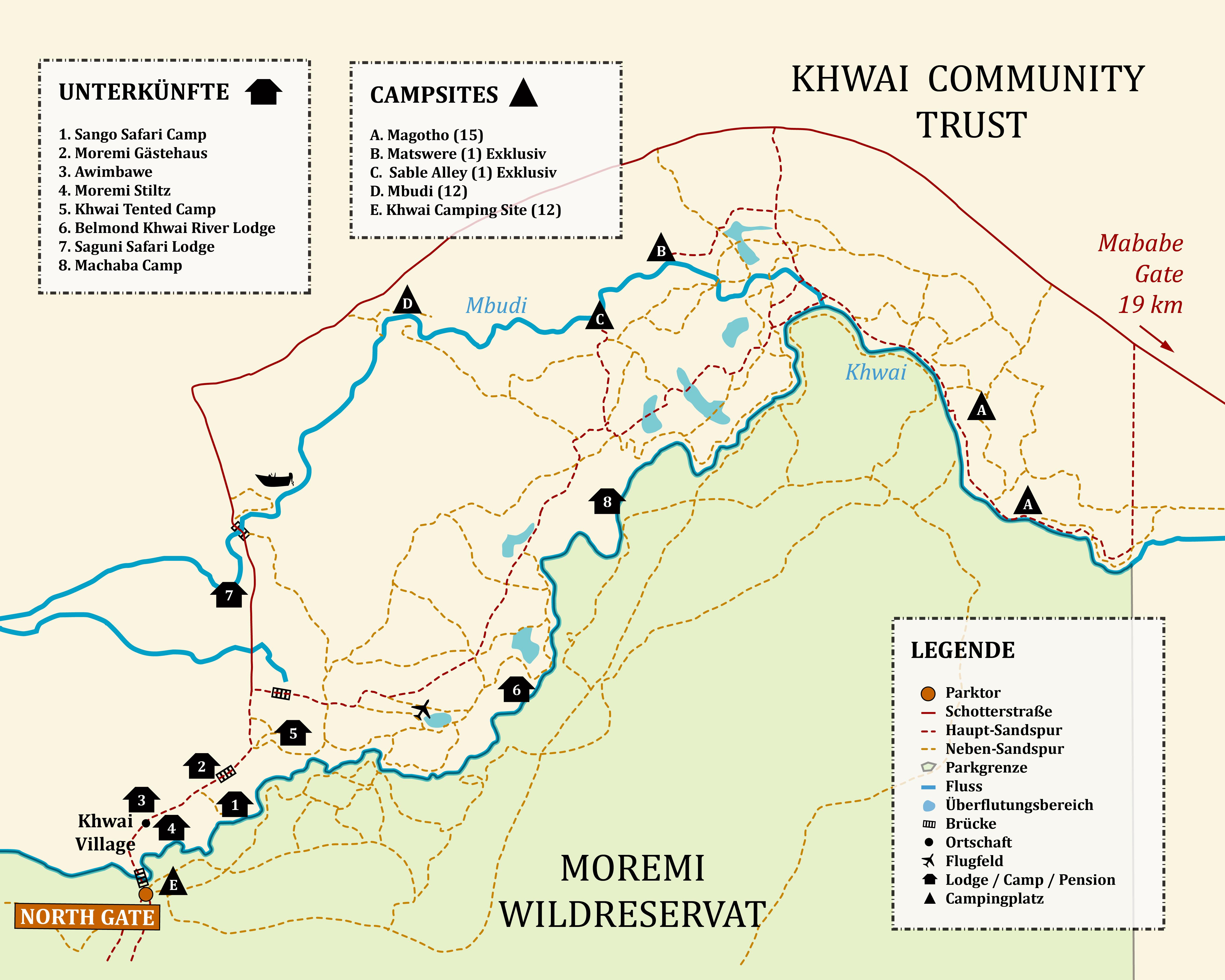 Moremi - Bwana Tucke-Tucke